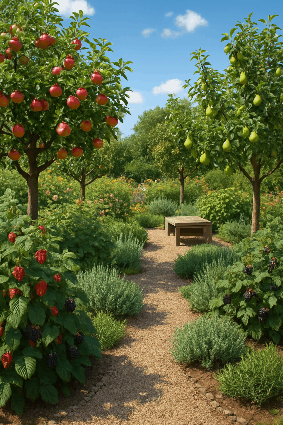 Comment créer un jardin de fruits à faible entretien Annuaire des ...
